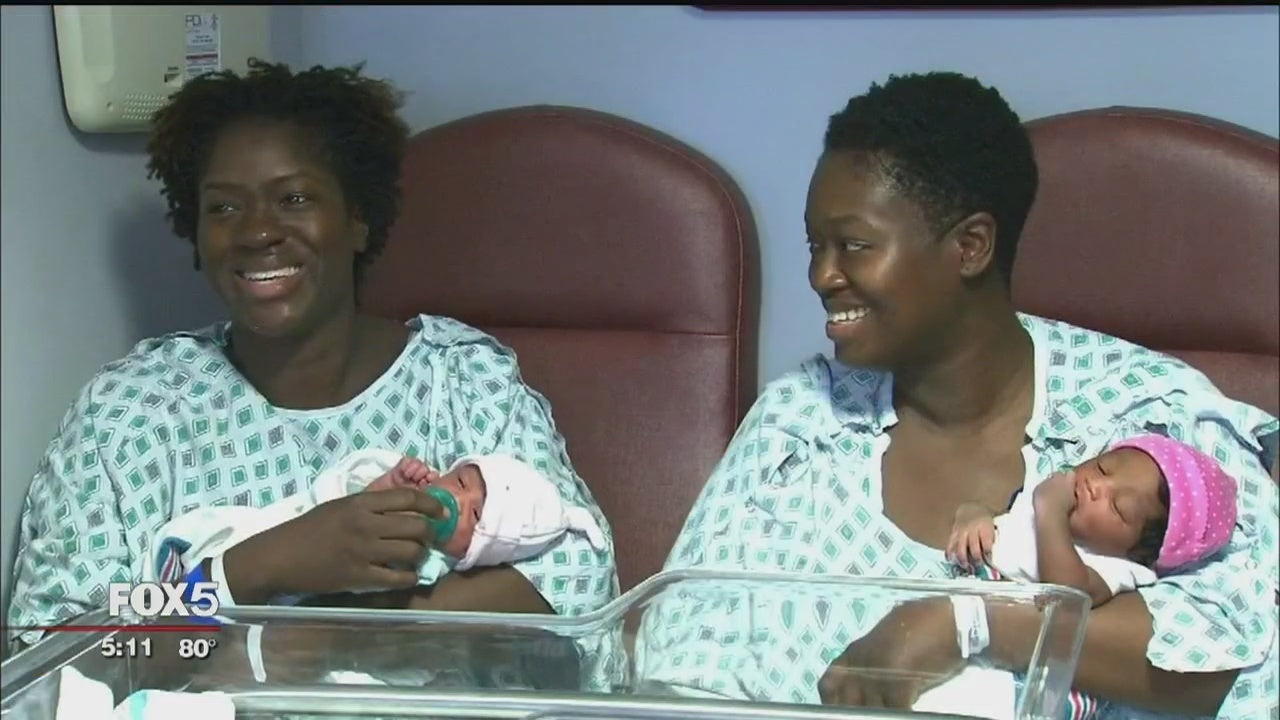 Sisters Give Birth on the Same Day in the Same Hospital, On Their Dad’s ...