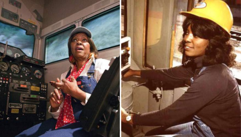 First Black Woman To Become Union Pacific Railroad Train Engineer ...