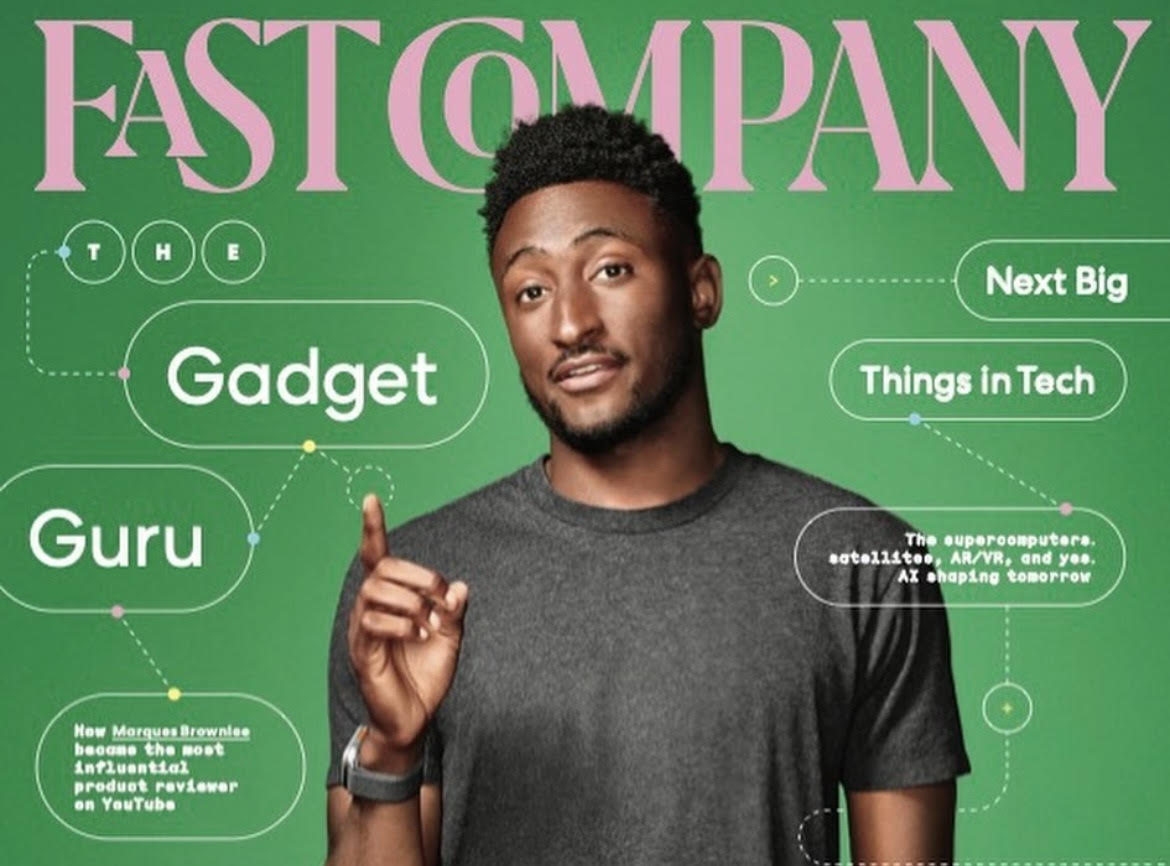 Tech YouTuber Marques Brownlee Is Fast Company’s Latest Cover Star ...