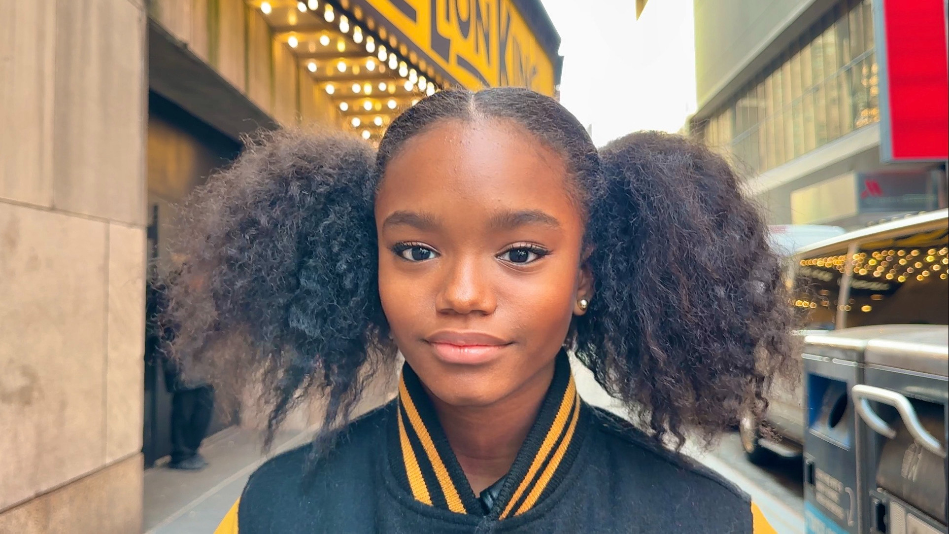 Meet 12-year-old Nia Thompson. The young actress lighting up Broadway ...
