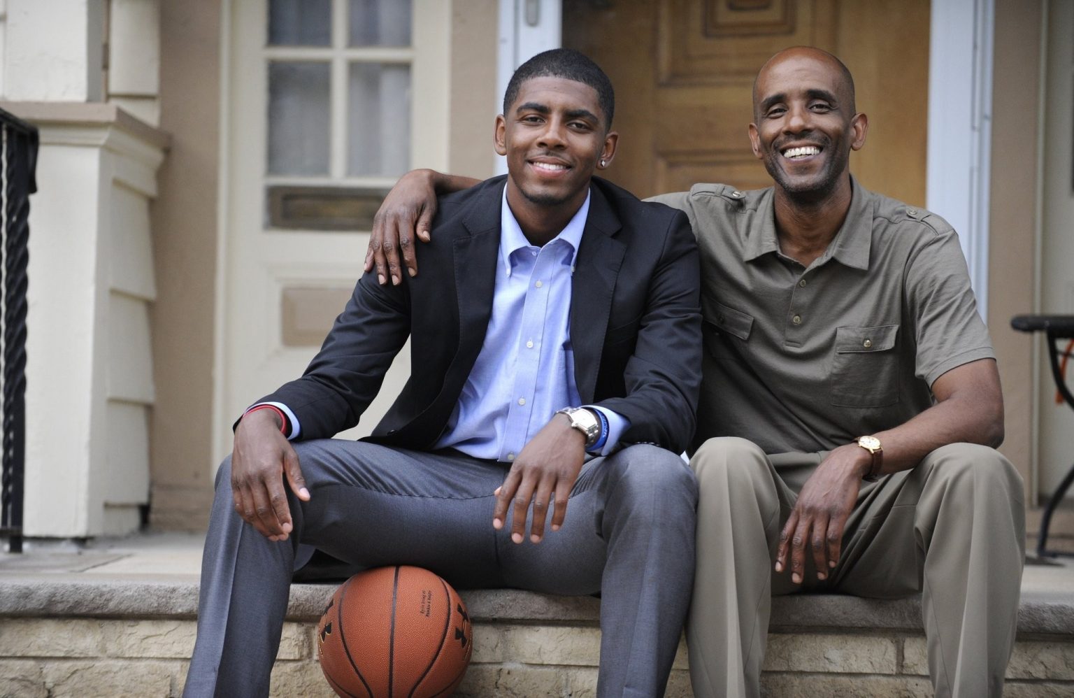 Kyrie Irving Signs Father Drederick Irving as First Signature Athlete ...