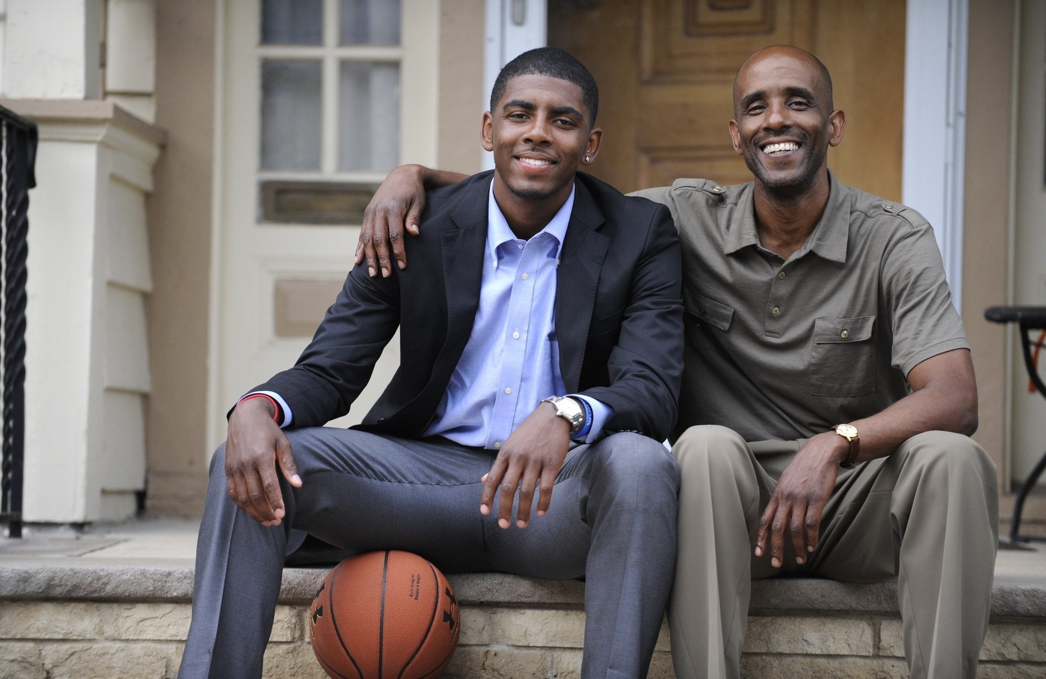 Kyrie Irving Signs Father Drederick Irving as First Signature Athlete ...