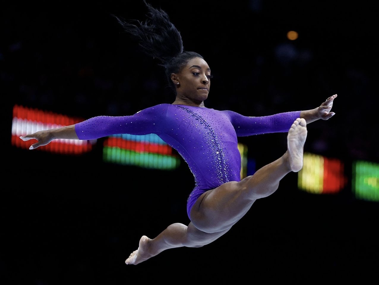 Simone Biles Is Officially the Most Decorated Olympic Gymnast in U.S ...