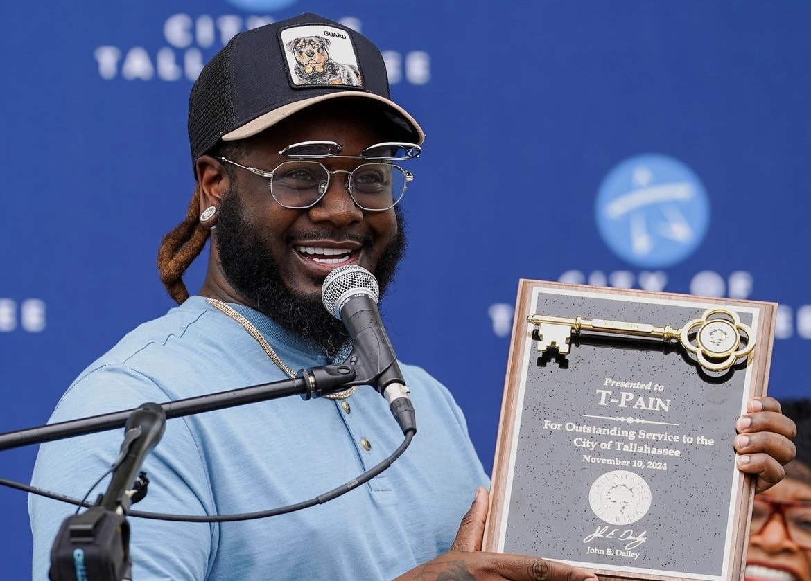 Rapper T-Pain Honored With Street Renaming in Hometown of Tallahassee ...